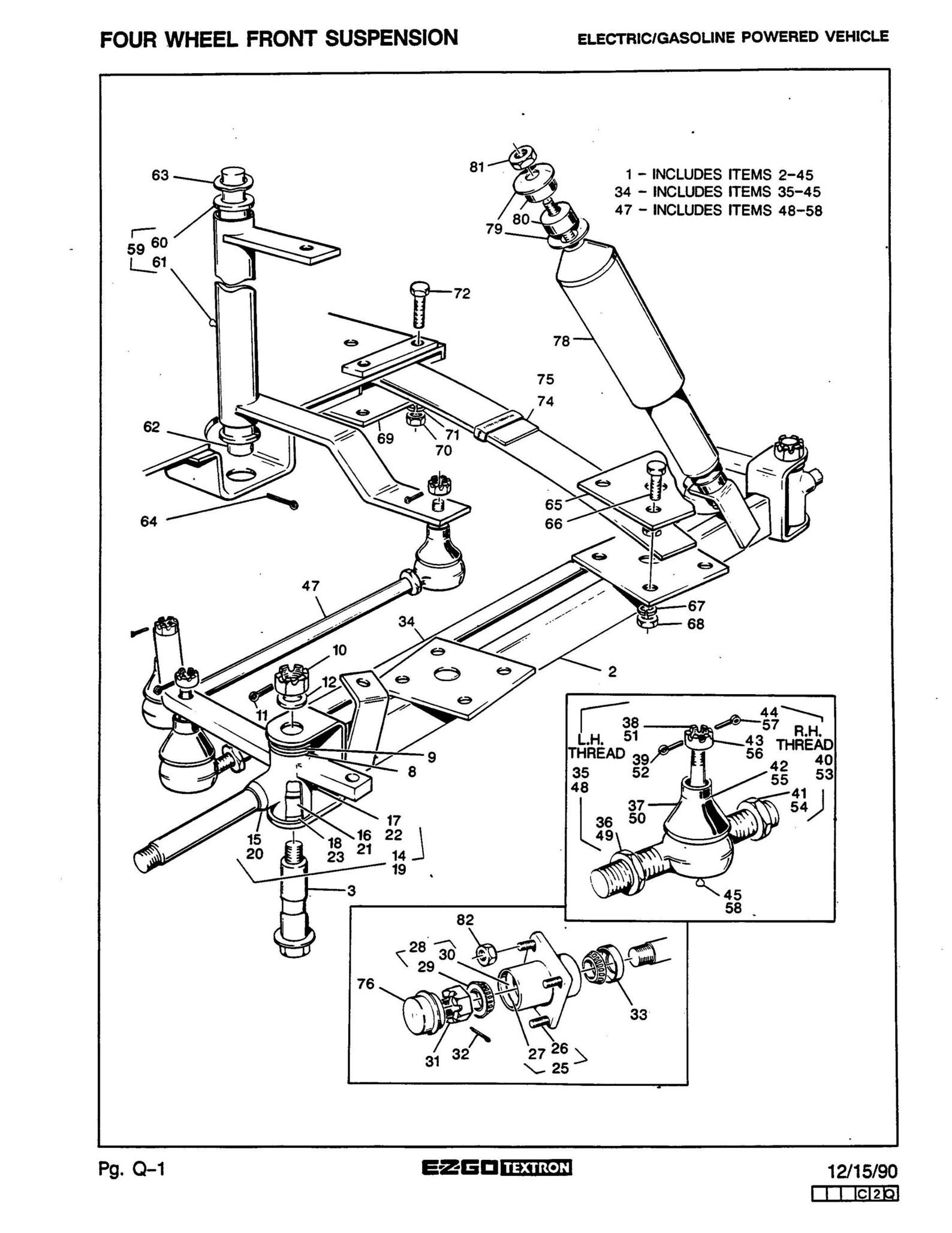 DOWNLOAD NOW - 1992 Electric & Gas Golf Cars Service Parts Manual Fits ...