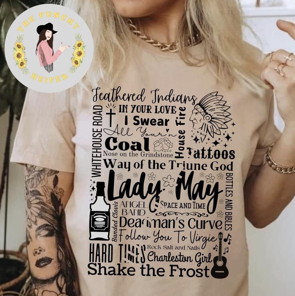 Tyler Childers PNG, Tyler Childers SVG, Tyler Childers Shirt Front and ...