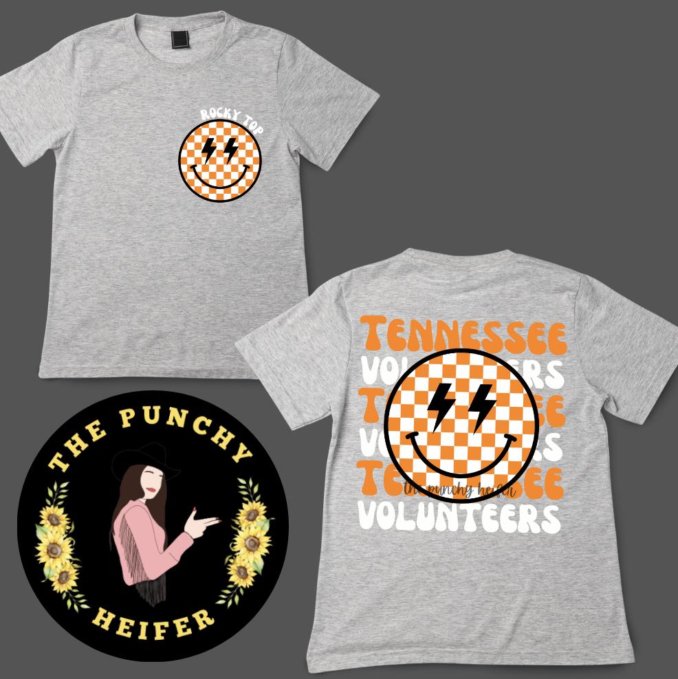 Tennessee Vols Smiley Face Bundle, Tennessee Vols PNG, Vols PNG ...