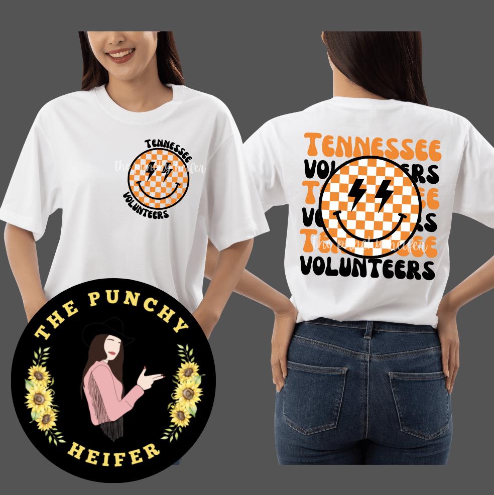 Tennessee Vols Smiley Face Bundle, Tennessee Vols PNG, Vols PNG ...
