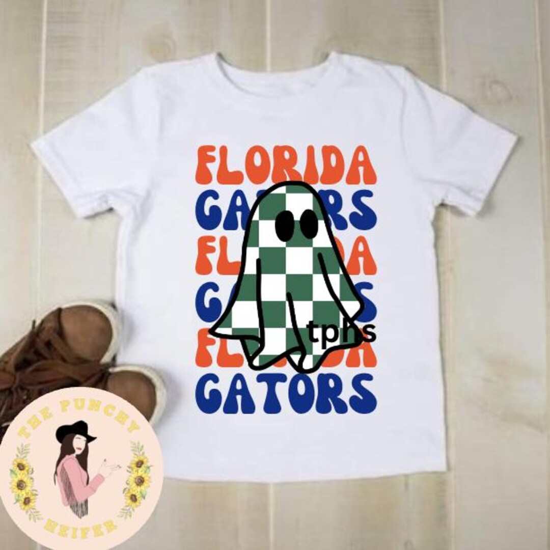 Florida Gators Checkered Ghost Football PNG (digital Download) - Etsy