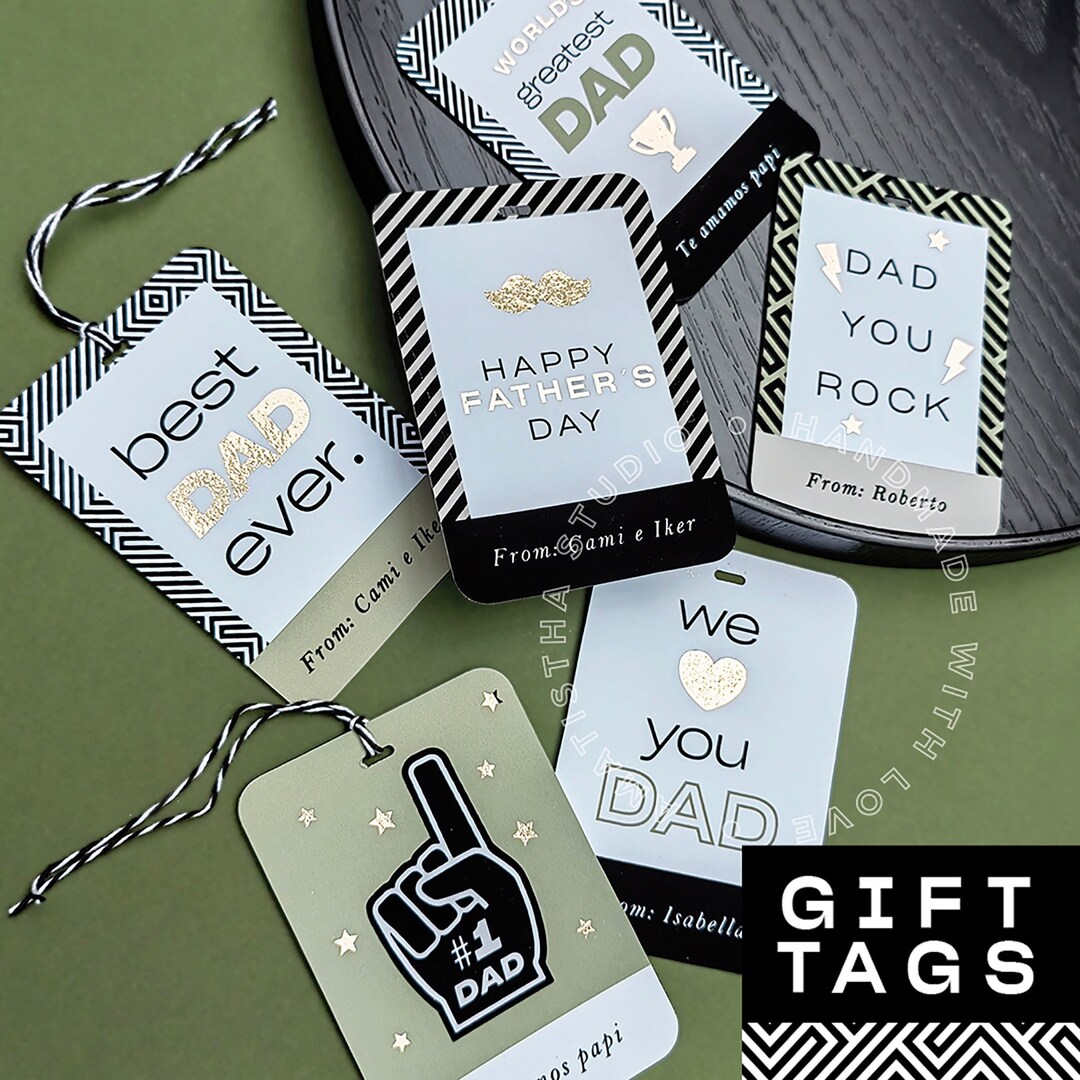 Father's Day Tags, Father's Day Gift Tags, Father's Day Cards, Father's ...