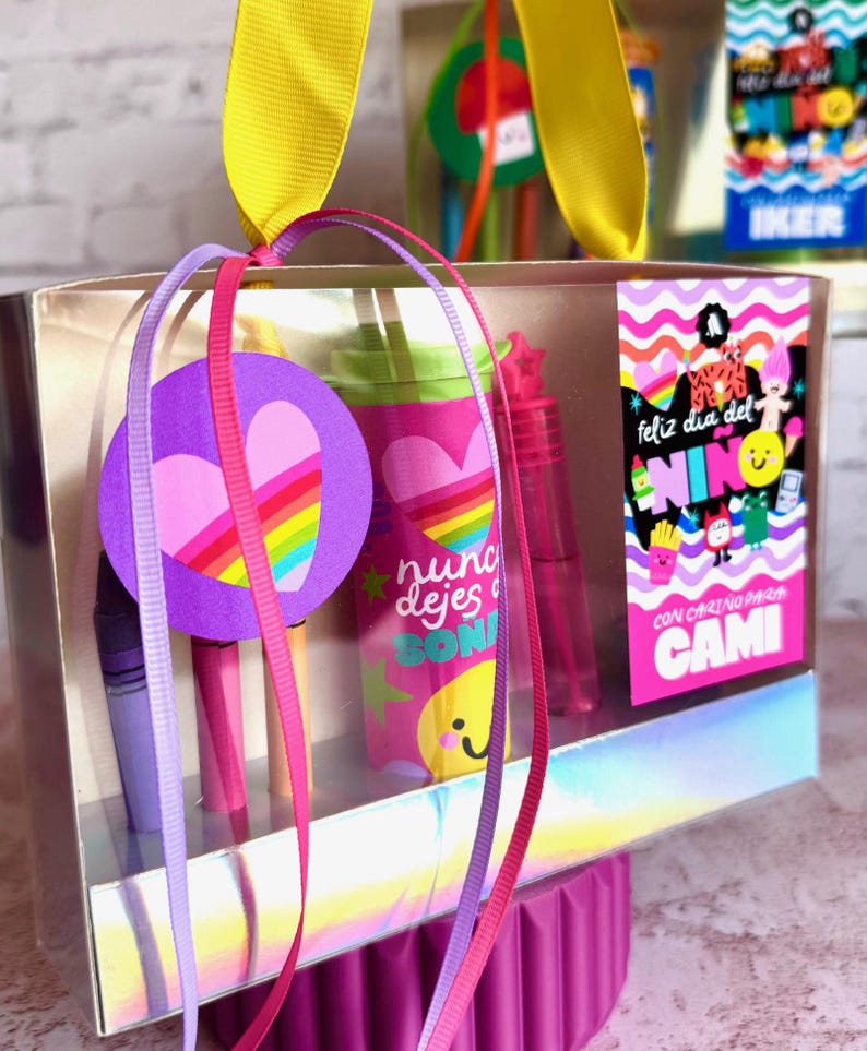 Activity box día del niño (templates + diseños) - Etsy México