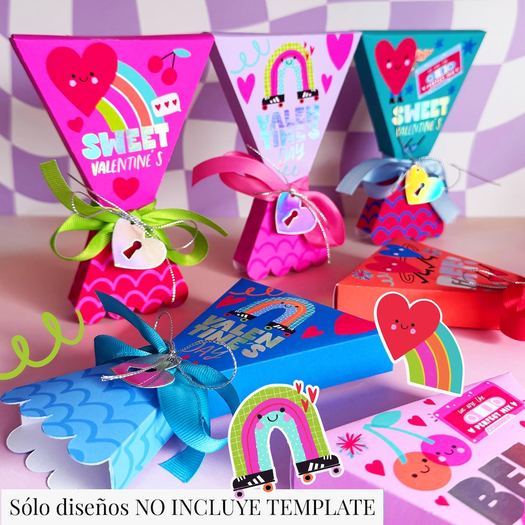 Diseños paletas payaso mini VALENTINES - Etsy México