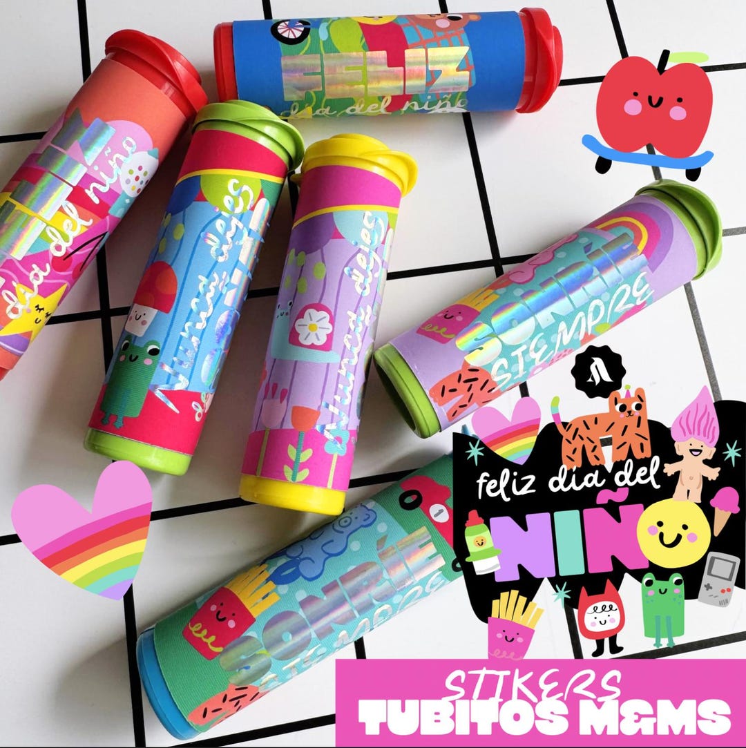 Stikers TUBES M&ms Minis Children's Day - Etsy UK