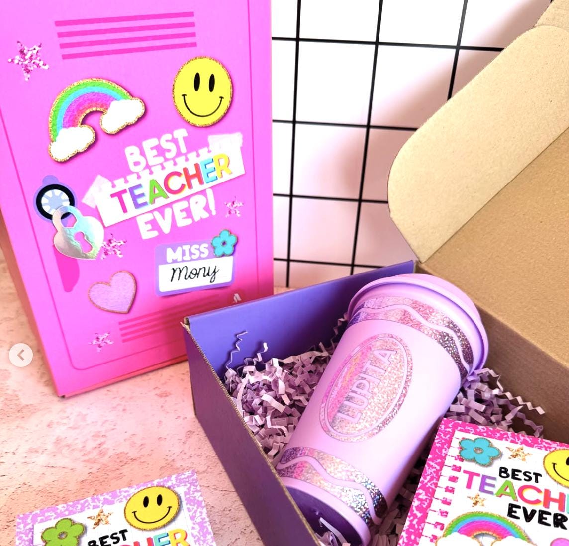 STIKERS Locker Box, Best Teacher Locker Box Stikers - Etsy