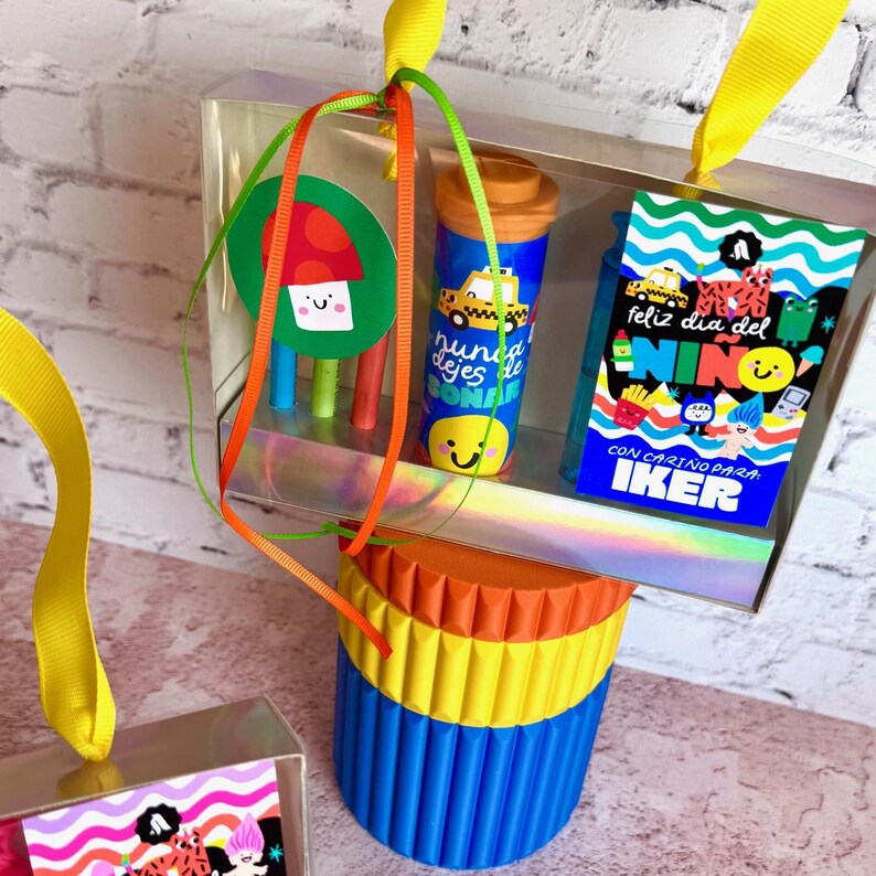 Activity box día del niño (templates + diseños) - Etsy México