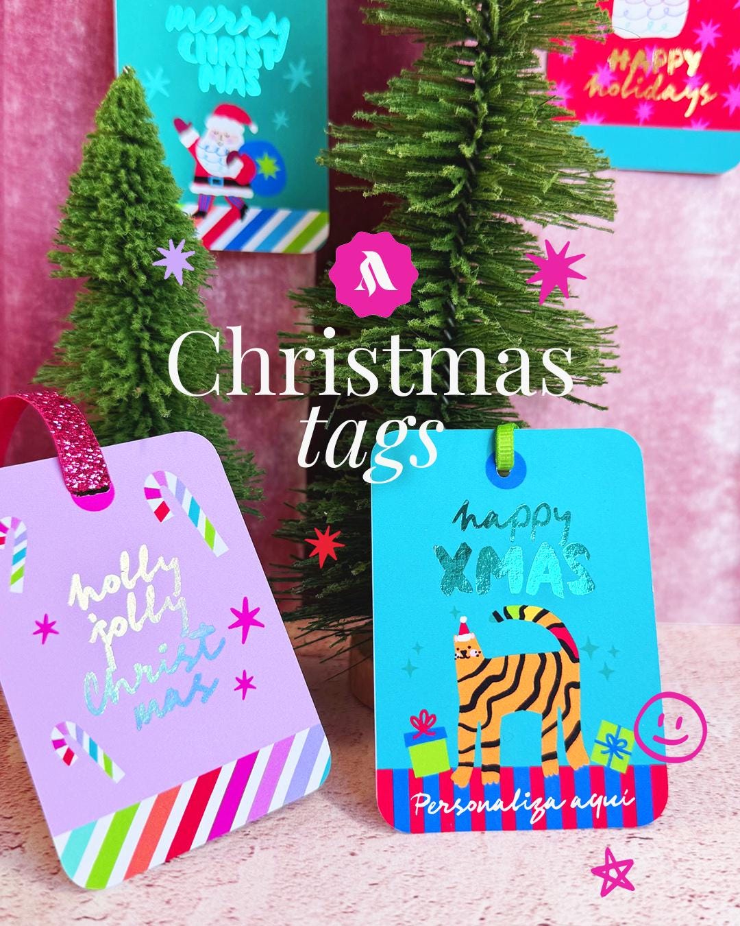 CHRISTMAS tags, tarjetas regalos navidad, Christmas gift tags - Etsy México