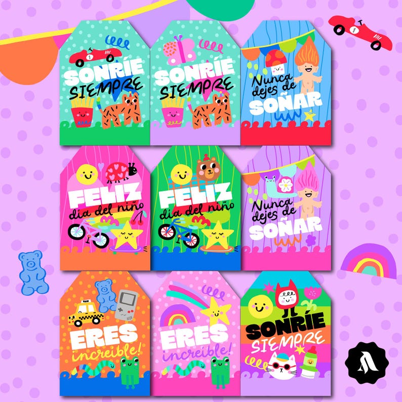 Children's Day TAGS, Children's Day Cards - Etsy