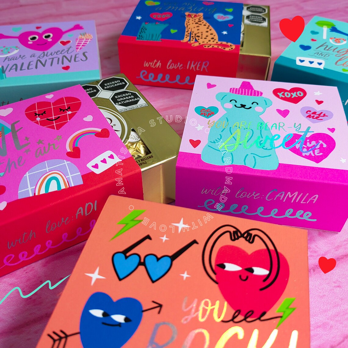 Valentines Ferrero Rocher Covers, VALENTINES Ferrero Slide Box, Ferrero ...