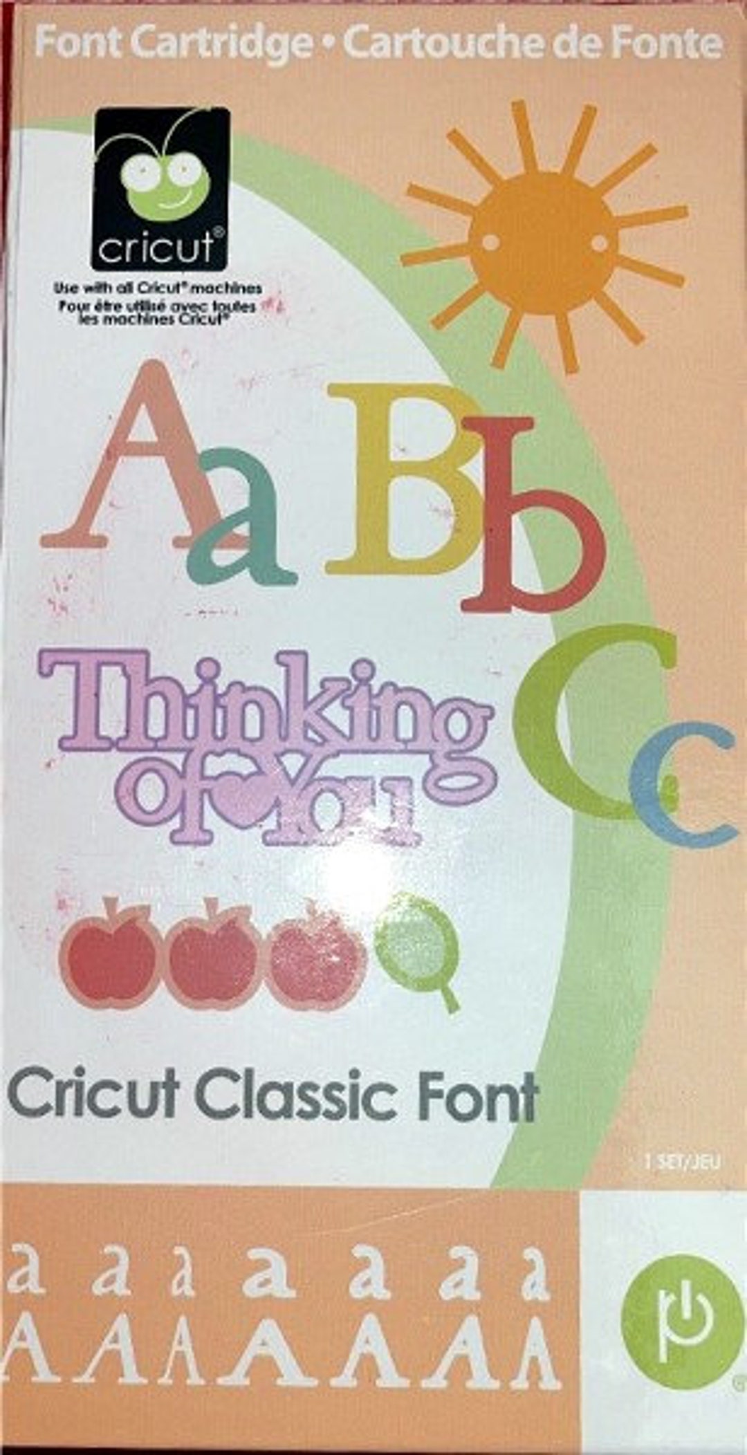 Cricut Classic Font Cricut Cartridge Brand New Not - Etsy