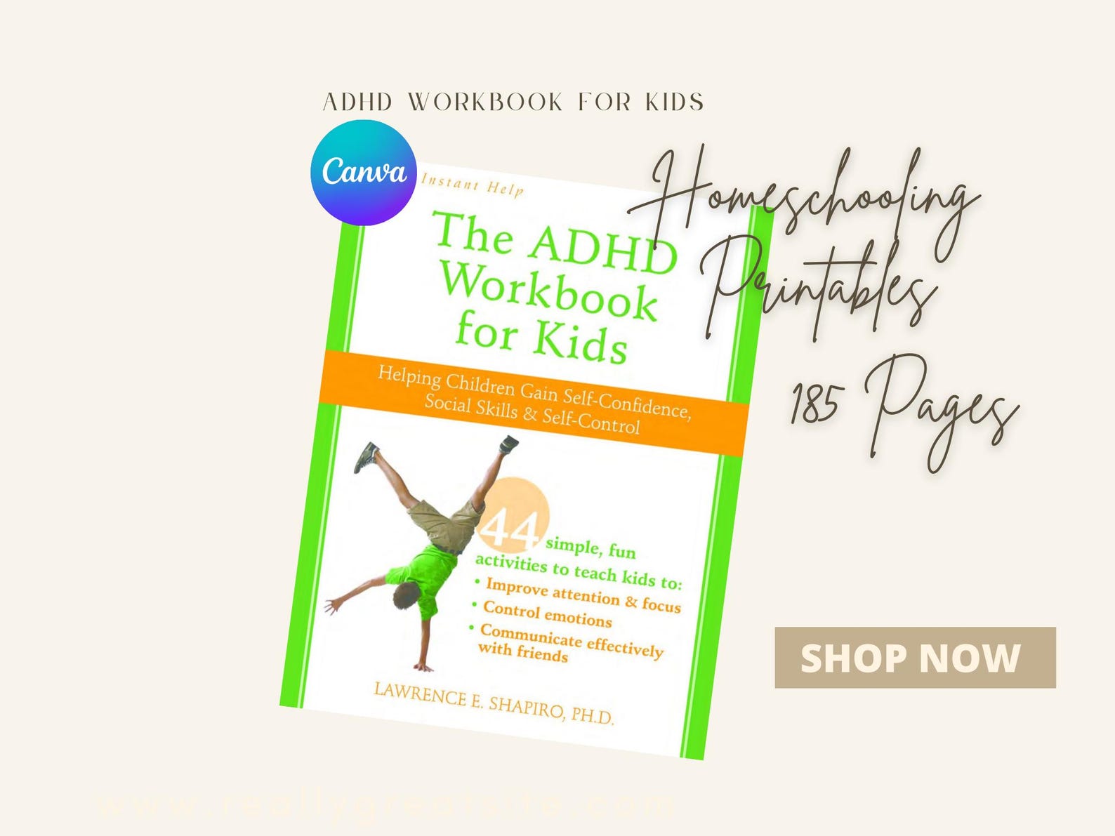 ADHD Kids Worksheets, Focus, Social Skills & Self Control Activities ...