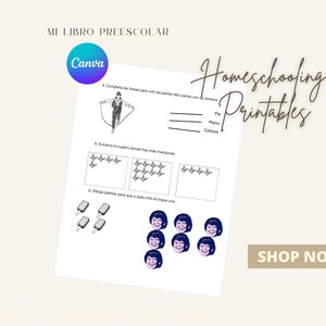 Mi Libro De Preescolar En Español, Actividades Preescolares ...