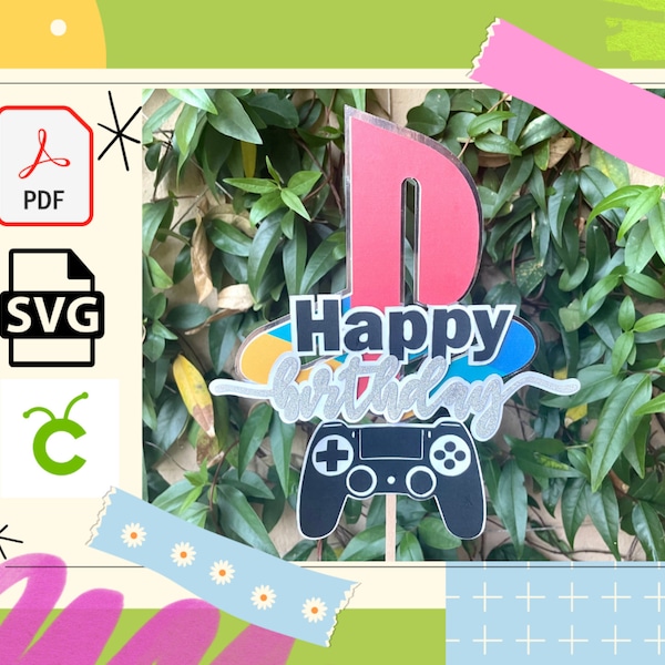 Ps Remote Cake Topper - Etsy UK