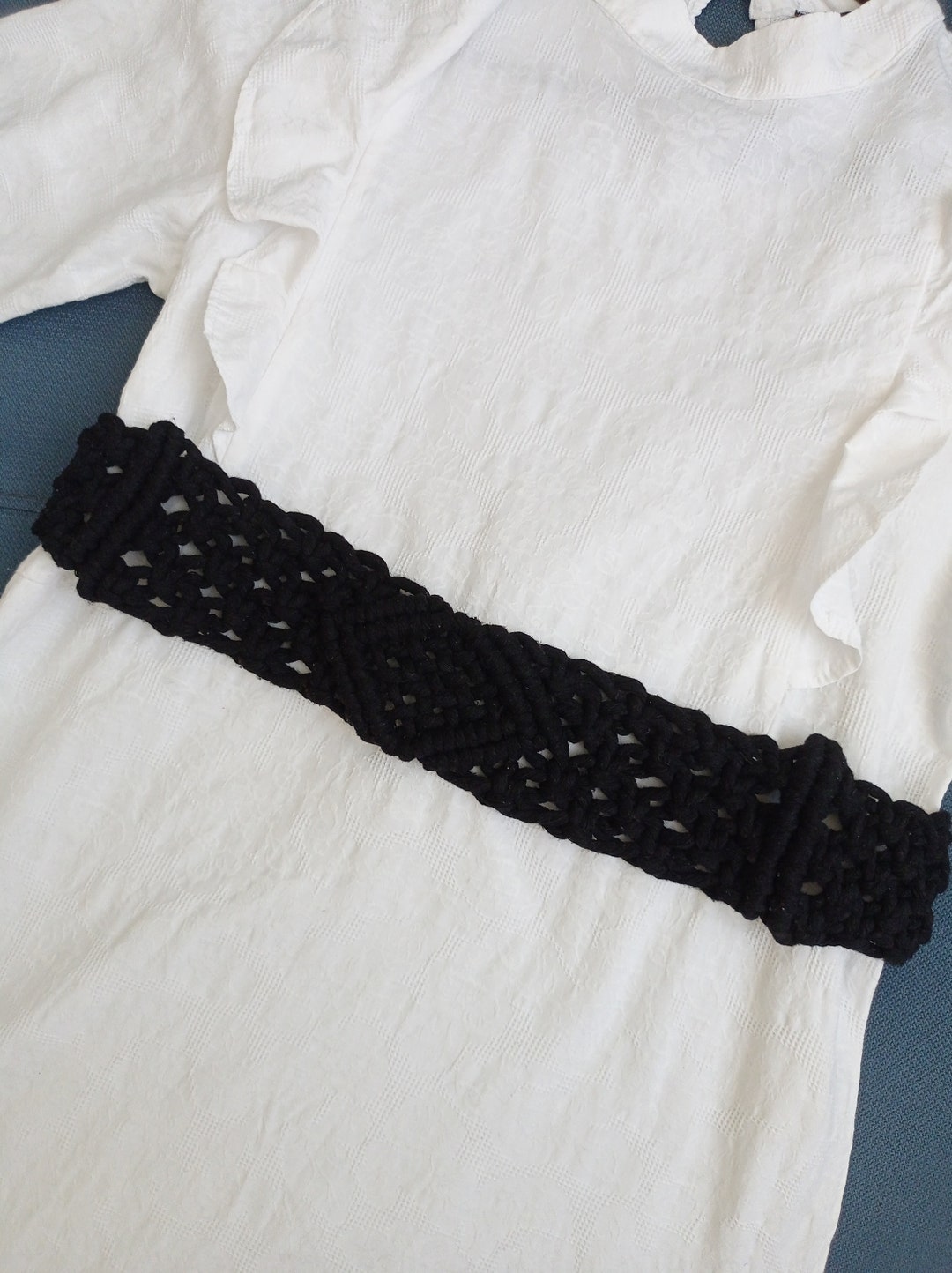 Macrame Belt Macrame Pattern Handmade Belt Boho Macrame - Etsy