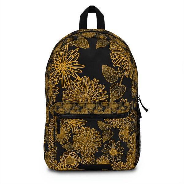 Floral Backpack - Etsy
