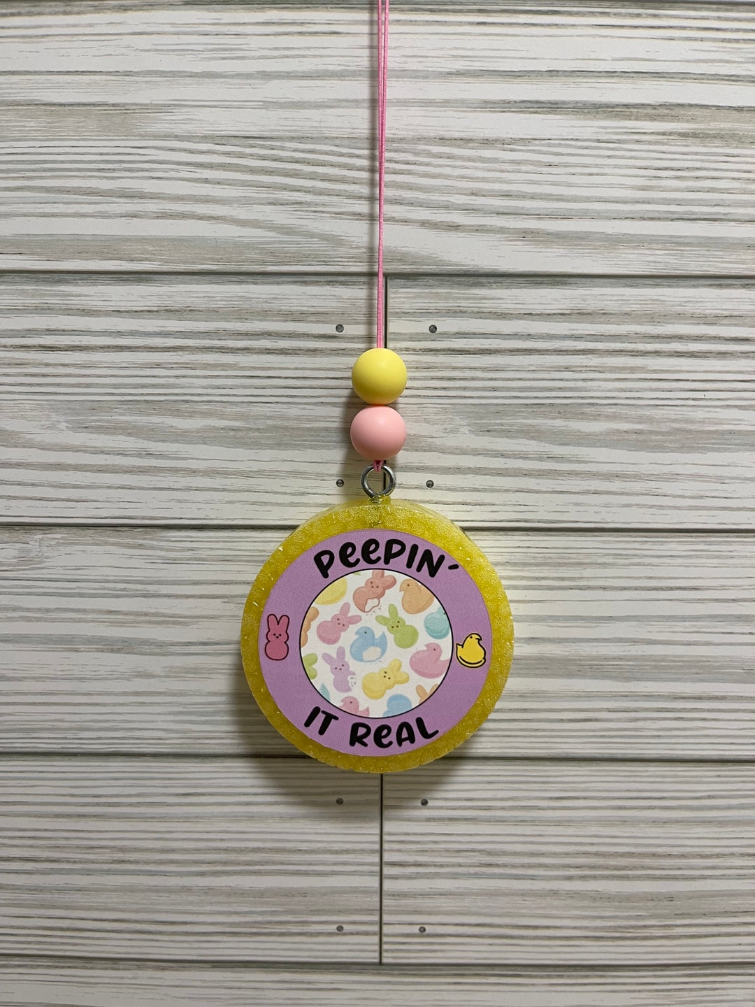 Peepin It Real Peeps Easter Car Freshie - Etsy