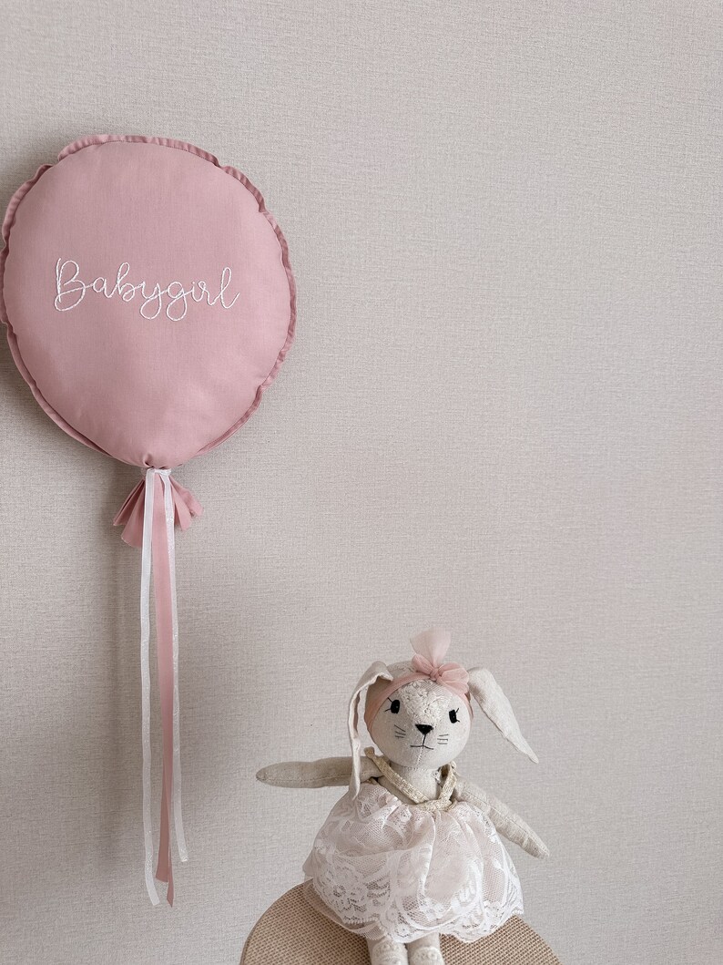 Cotton Balloon Custom Name Balloon Set Custom Fabric - Etsy