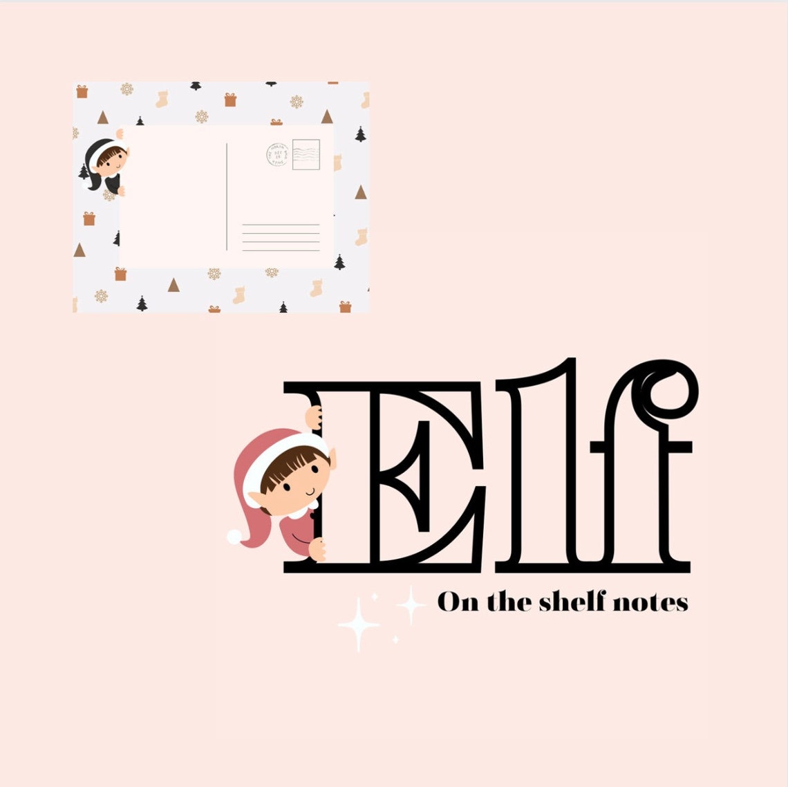 10 Tan Printable Elf on the Shelf Letter Note From Your Elf Fun Elf on ...