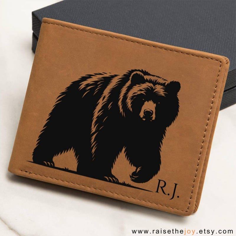 Bear Wallet - Etsy