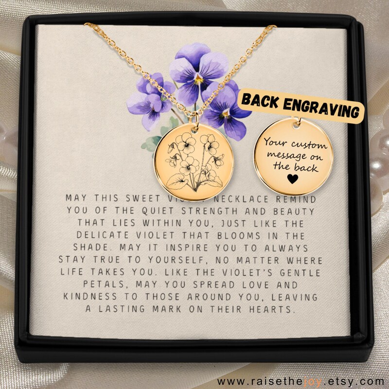 Sweet Violets - Etsy