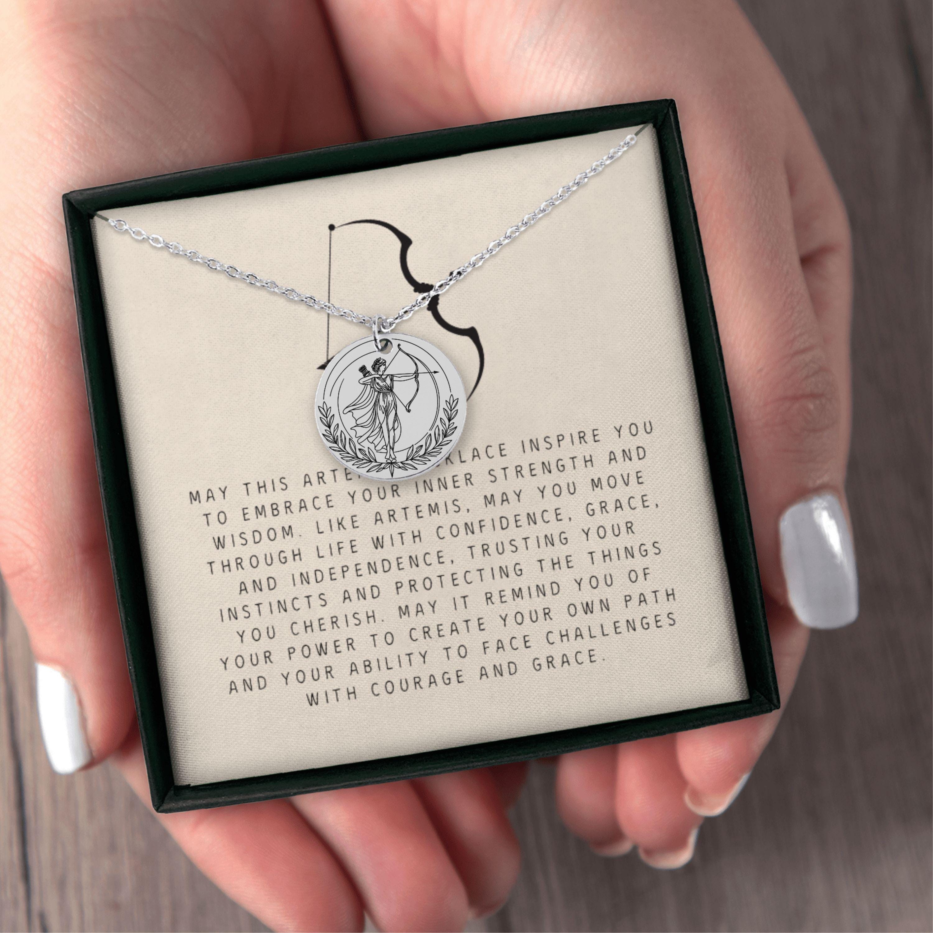 Personalized Artemis Necklace Best Present Idea for Woman Greek ...