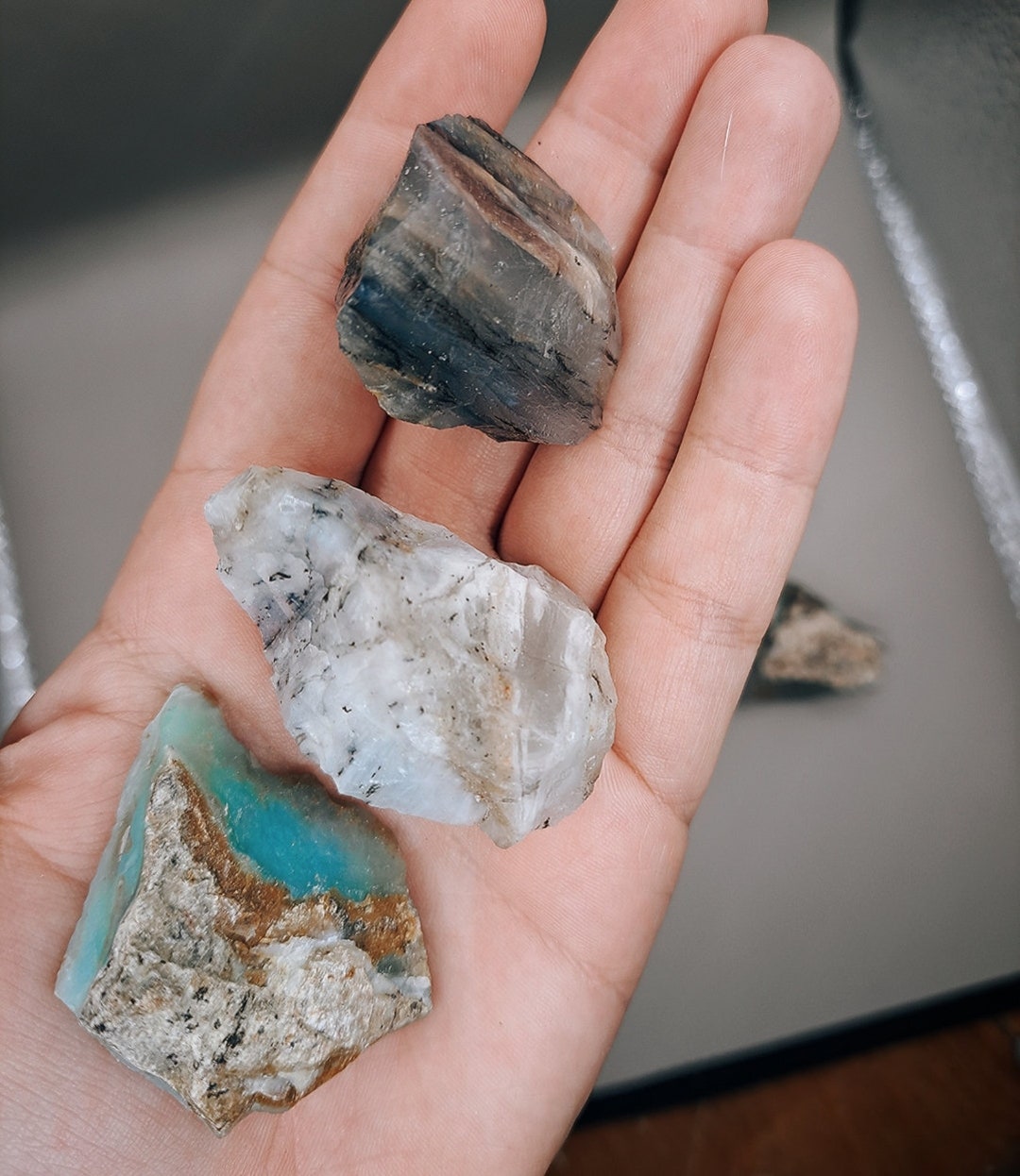 Blue Opal Raw Stones - Etsy