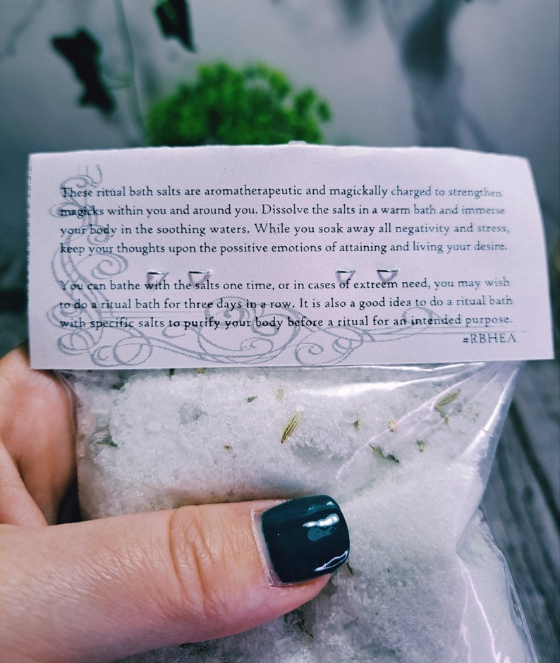 Protection and Healing Ritual Bath Salts 5 Oz - Etsy