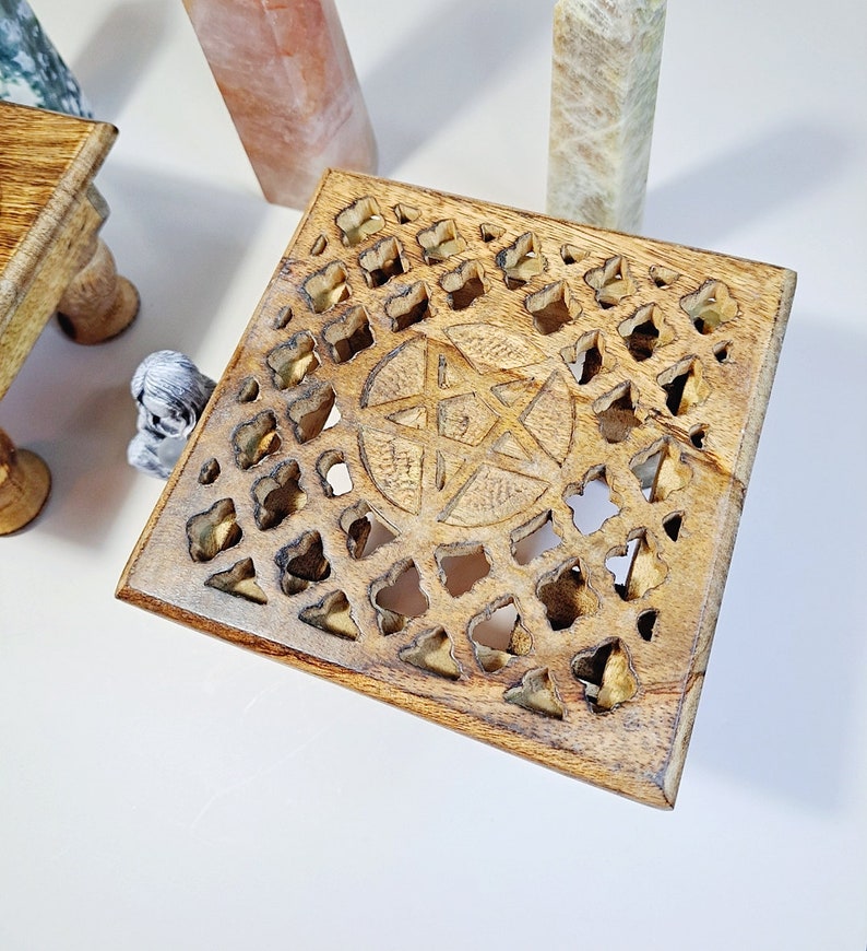 Wooden Altar Tables, Pentacle and Tree of Life - Etsy Australia