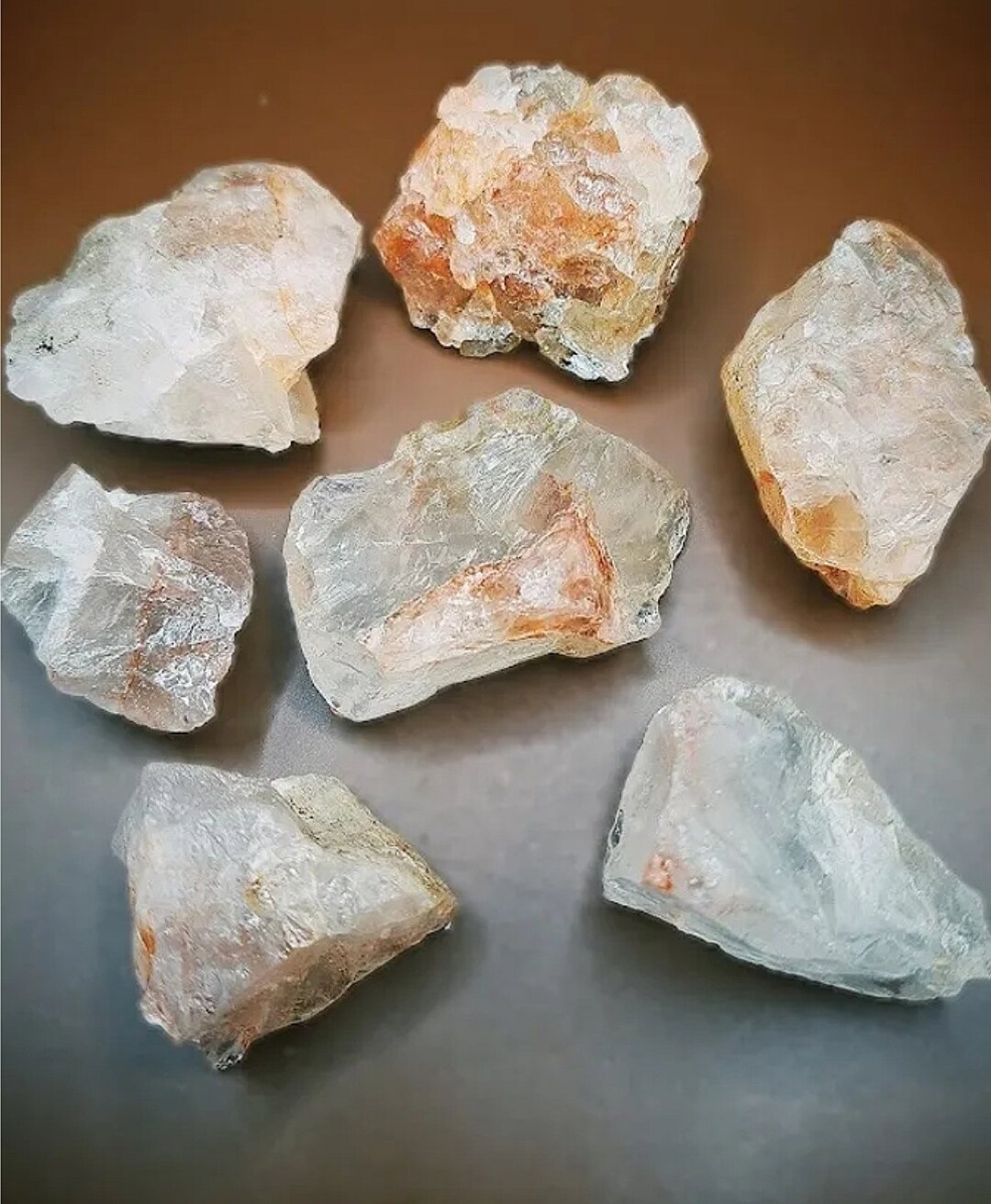 Fire (hematoid) Quartz Raw Crystals - Etsy