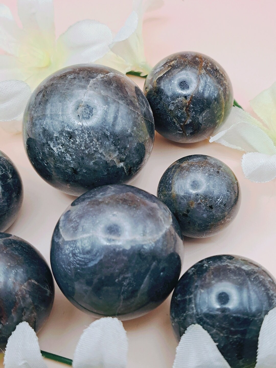 Natural Wine Colored Ruby Spheres - Etsy