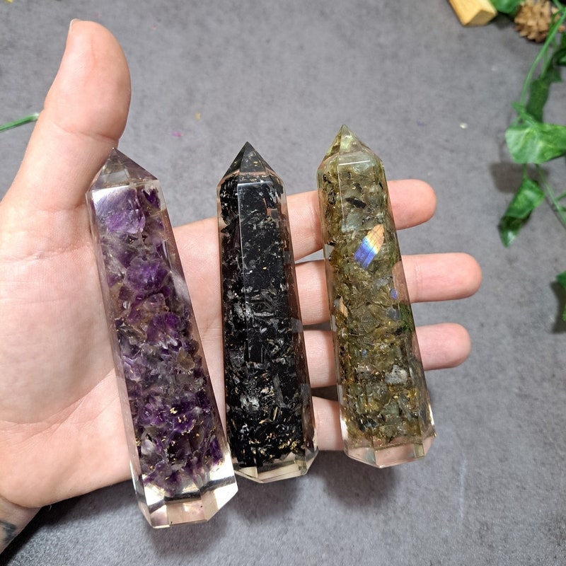 Amethyst Orgonite - Etsy