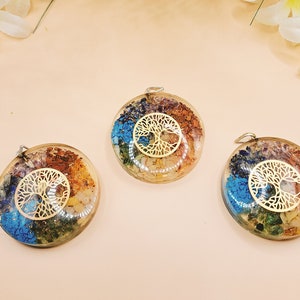 Crystal and Orgone Energy Pendants - Etsy