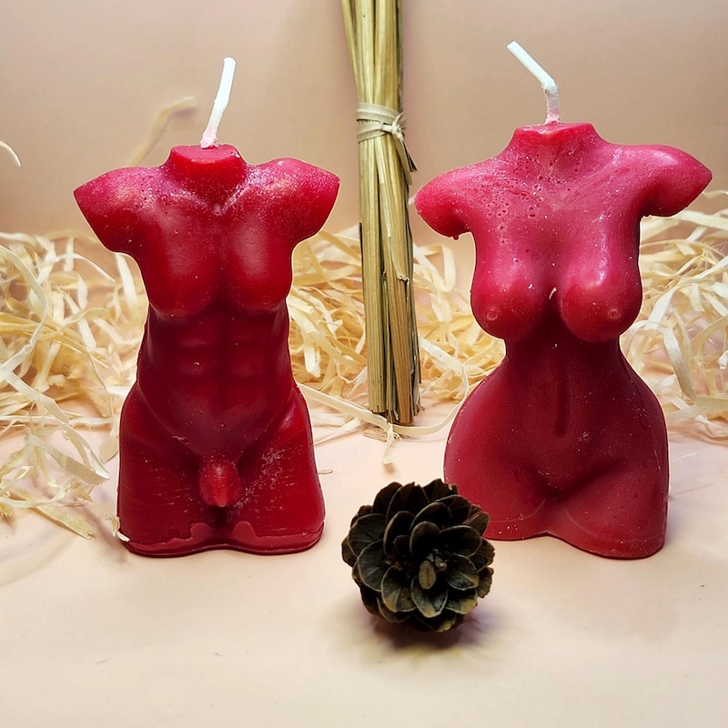 Red Body Candles - Etsy