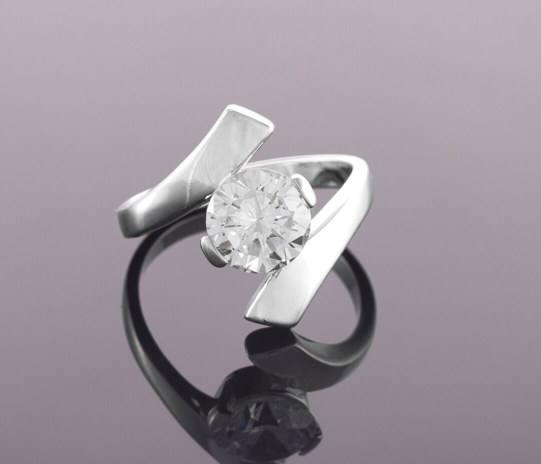 Beautiful Solid Silver Ring for Women , Hand Made Sterling Silver Ring ...