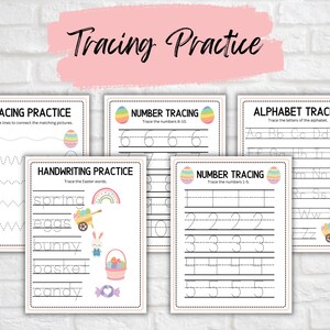 Printable Easter Preschool Activity Bundle - Etsy