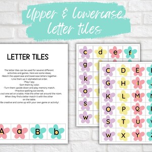 Printable Spring Preschool Activity Bundle - Etsy