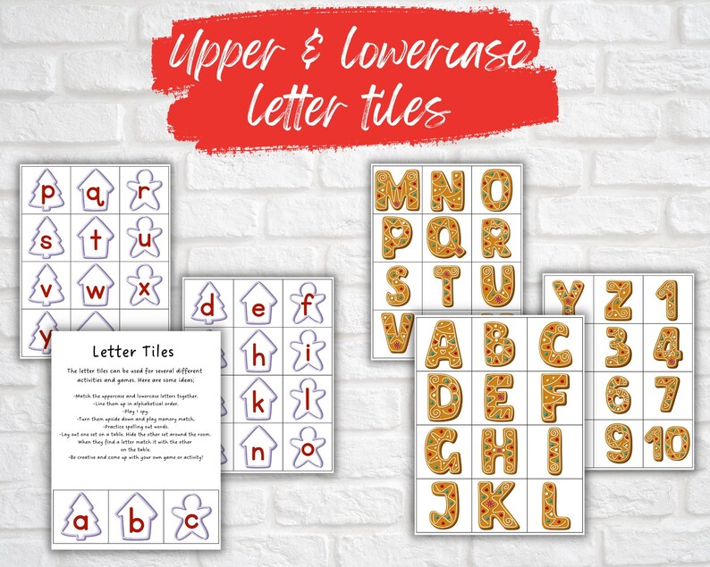 Printable Christmas Preschool Activity Bundle - Etsy