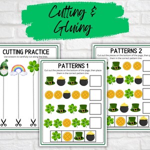 Printable St. Patrick's Day Preschool Activity Bundle - Etsy