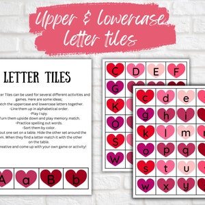 Printable Valentine's Day Preschool Activity Bundle - Etsy