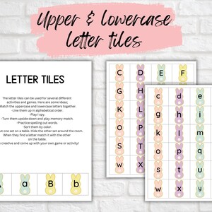 Printable Easter Preschool Activity Bundle - Etsy