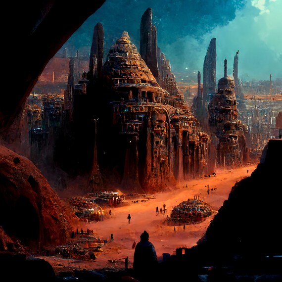 Alien Cityscape
