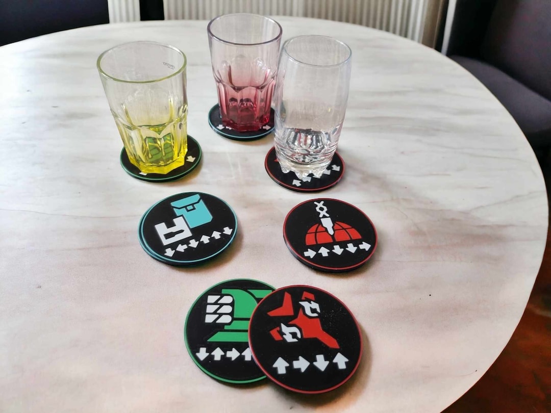 Helldivers 2 | Stratagem Glass Coasters - Etsy