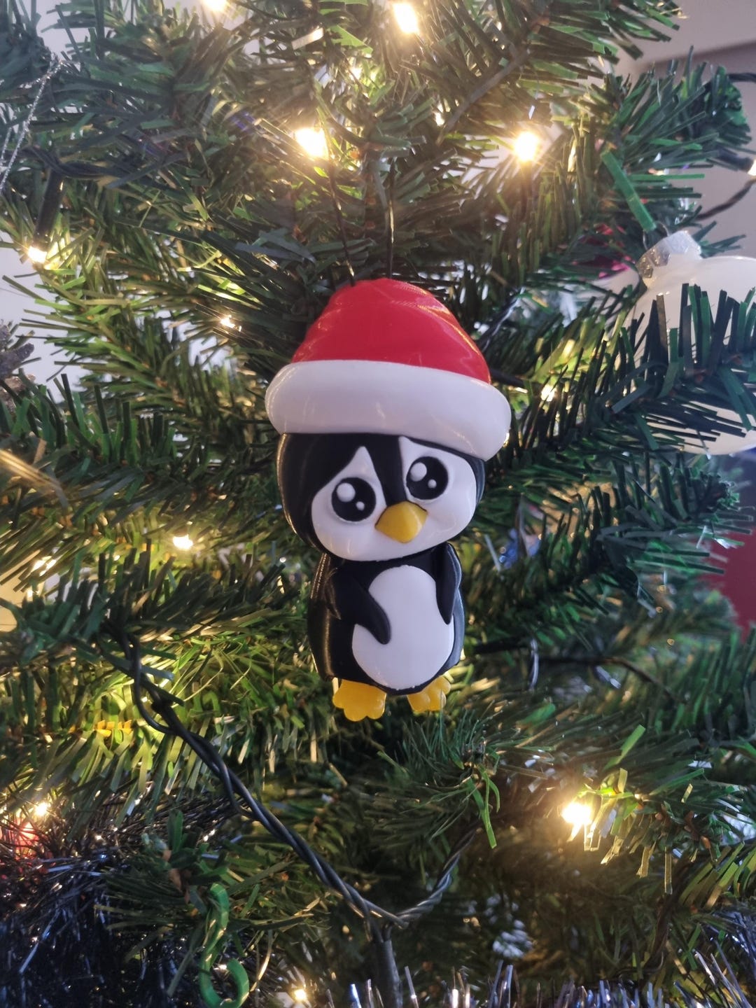Flipper, the Penguin Christmas Tree Decoration - Etsy