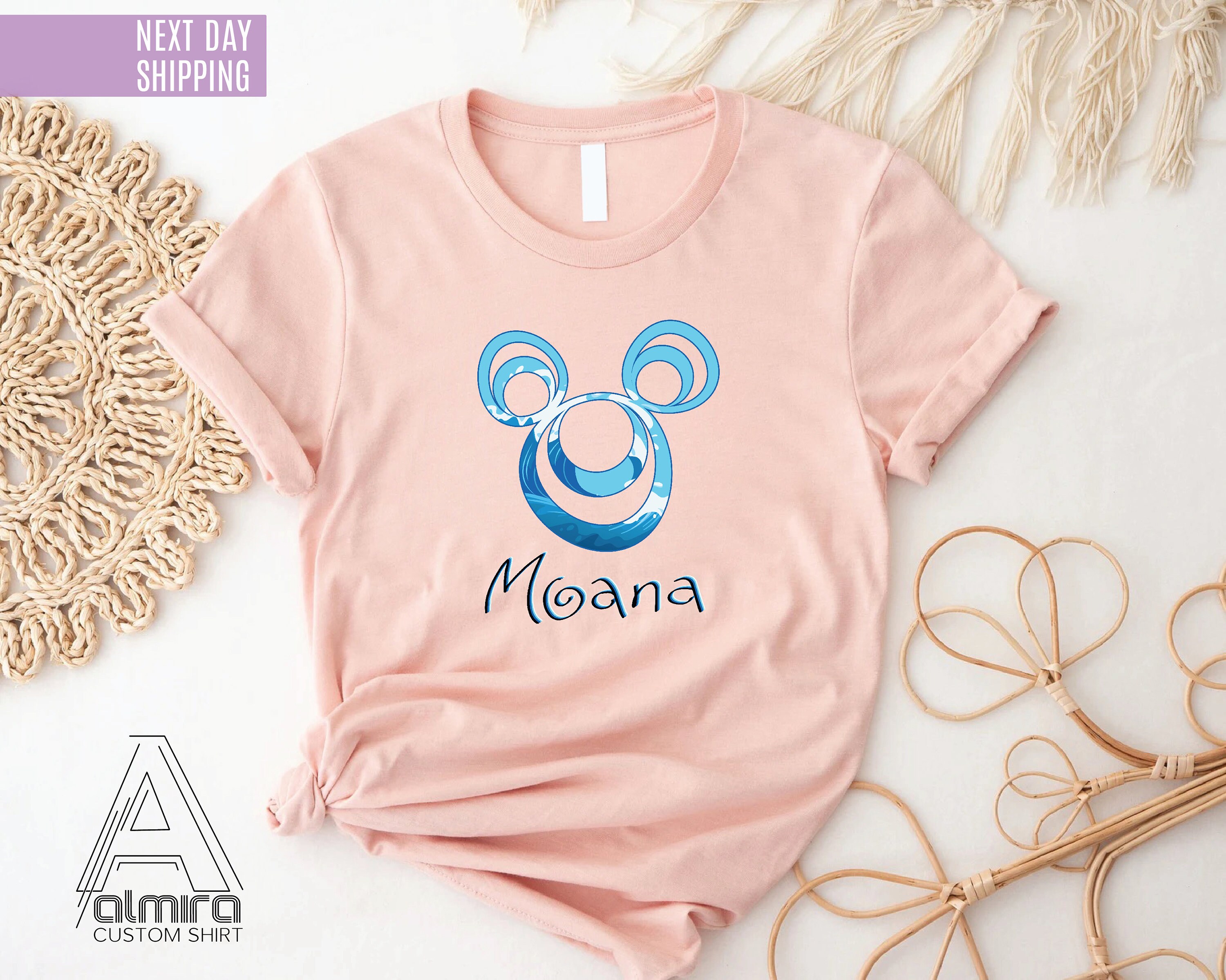 Moana Signature Shirtdisney Princess Shirtsdisneyworld - Etsy