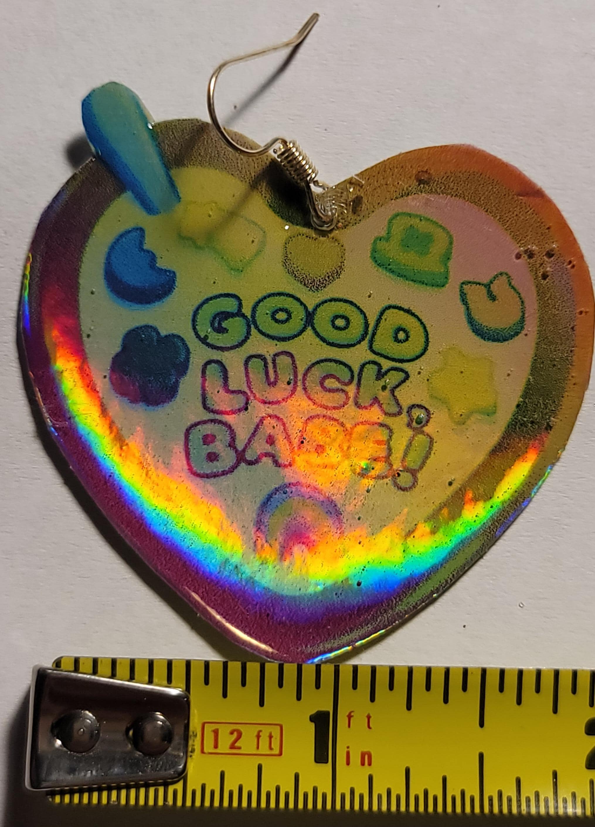 Chappell Roan Good Luck Babe Lucky Charms Cereal Earrings - Etsy