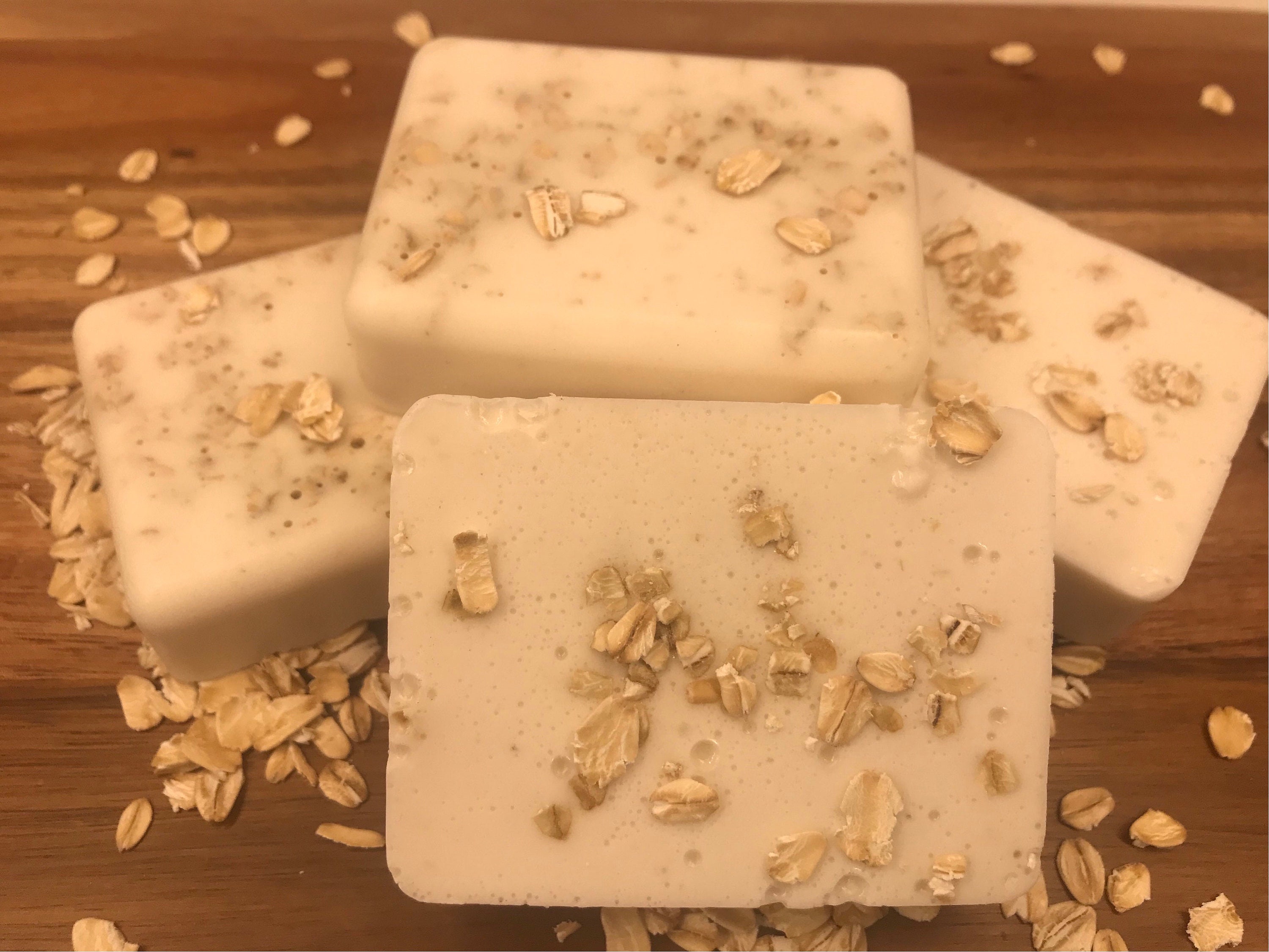 All Natural Oatmeal Soap Bar With Oats (4oz) - Etsy