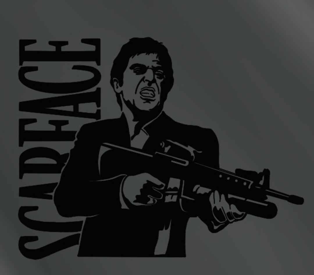 Scarface Vinyl Decal - Etsy