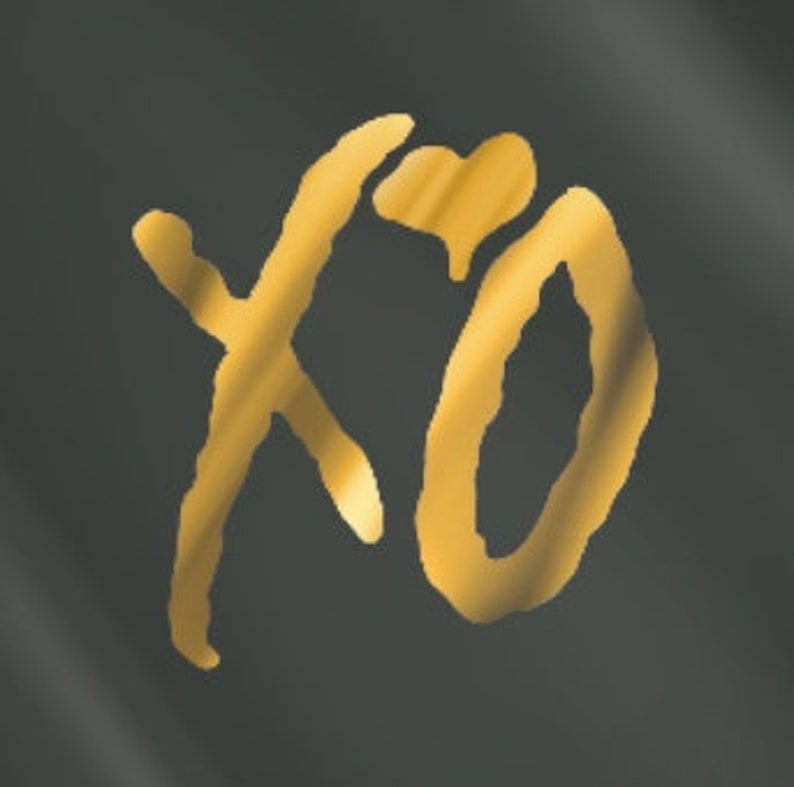 The Weeknd XO Logo Vinyl Aufkleber - Etsy.de