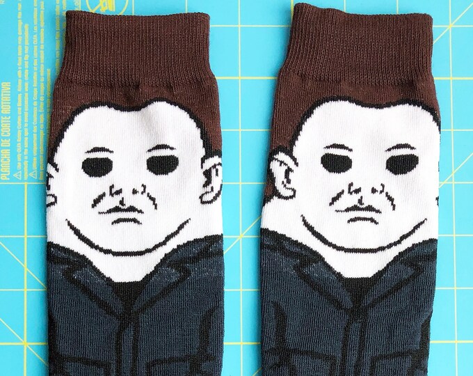 Michael Myers Halloween Horror Socks - Etsy